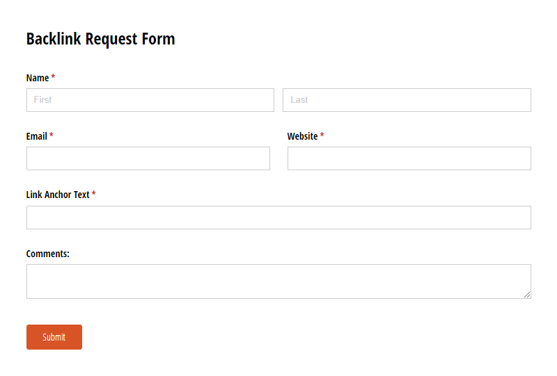 Free Marketing Form Templates - Cognito Forms