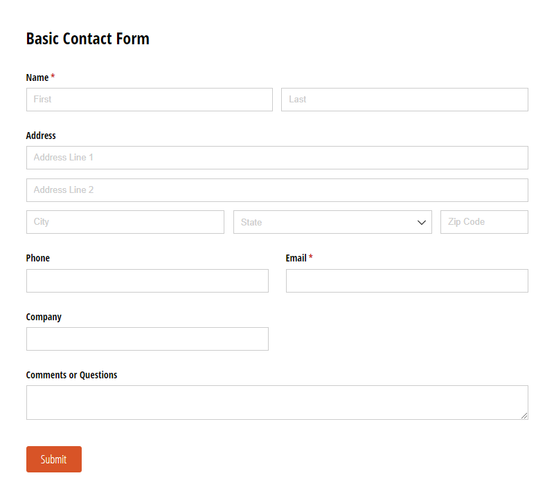 Free Travel Agency Form Templates - Cognito Forms