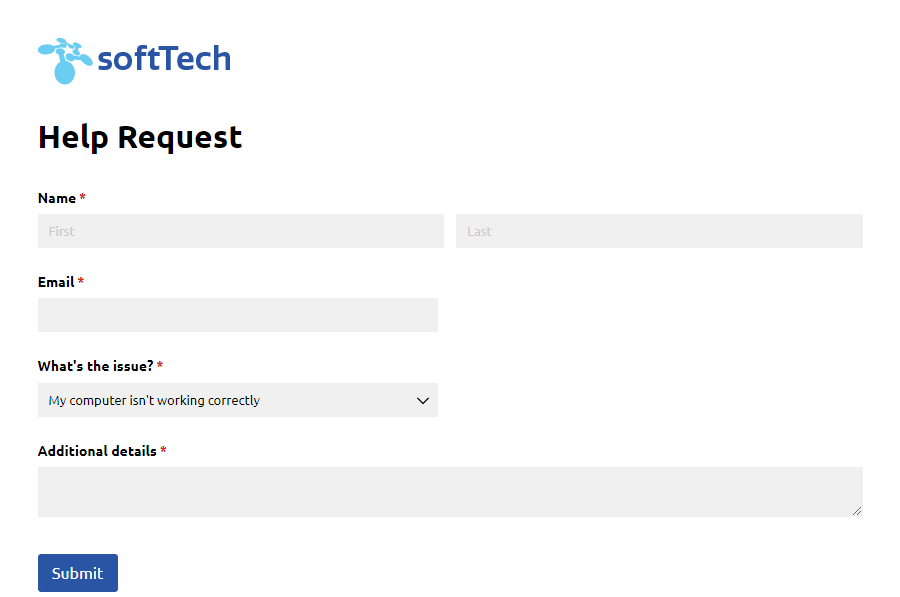 Free Information Technology Form Templates - Cognito Forms