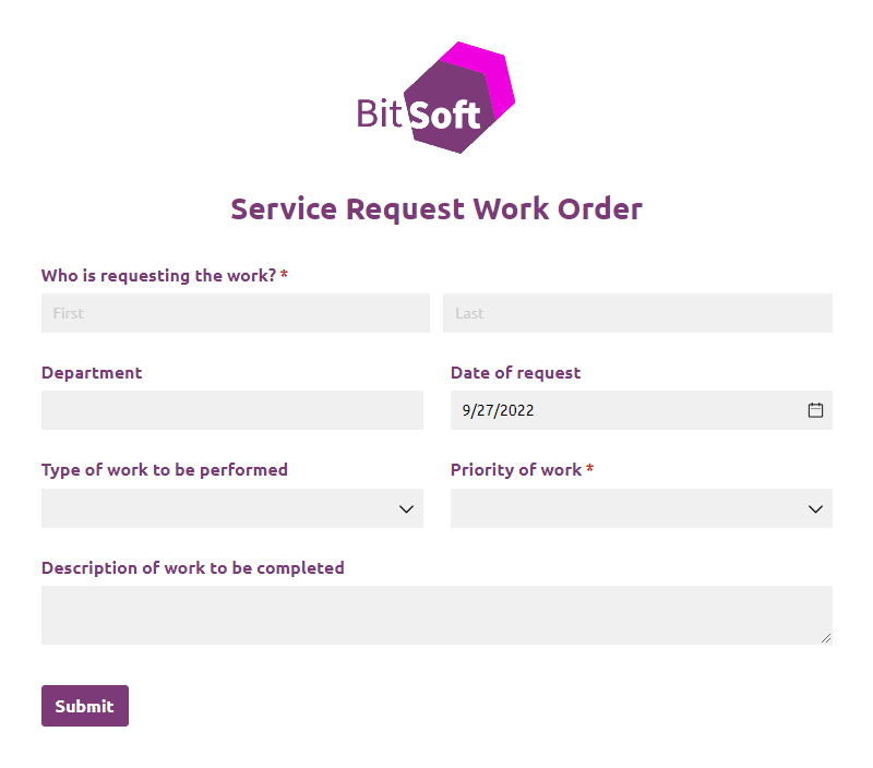 Free Information Technology Form Templates - Cognito Forms